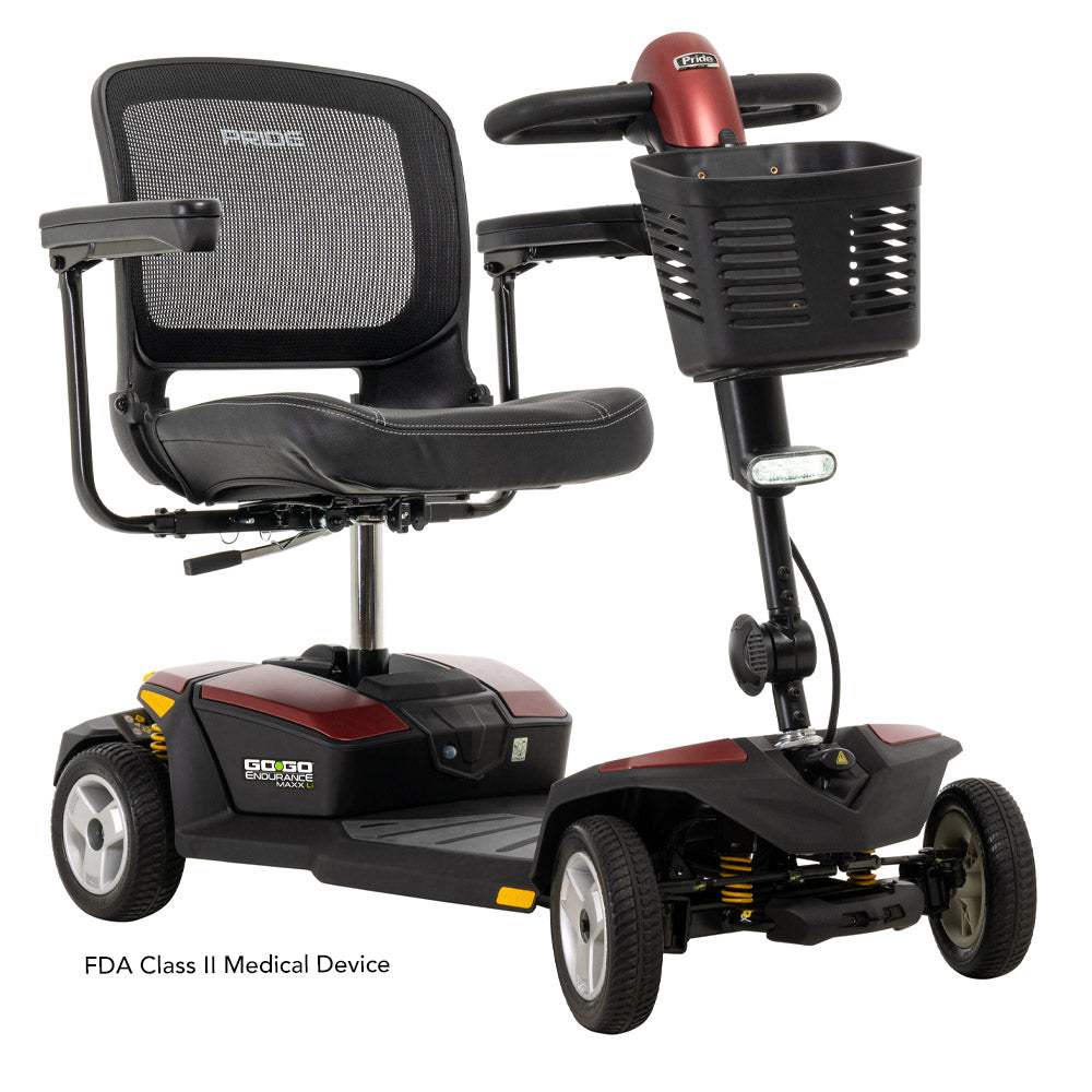 Go Go Endurance Li 4-Wheel S54 Mobility Scooter — Mobility Plus Online